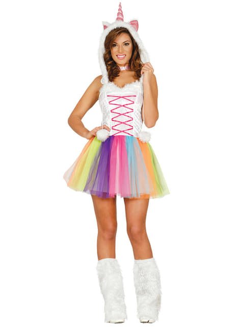Enhjørning kostume Kjole | Køb enhjørnin kjole kostume her!